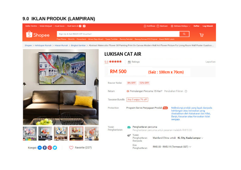 Iklan Produk - Cat Air (D) | PDF
