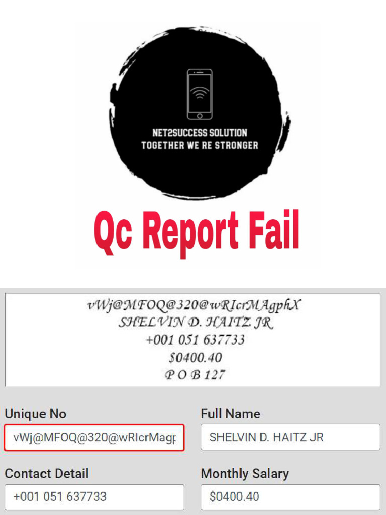 QC Report 2 | PDF