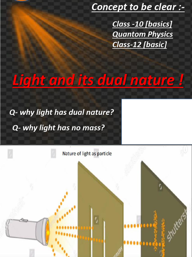 Light and Its Dual Nature | PDF