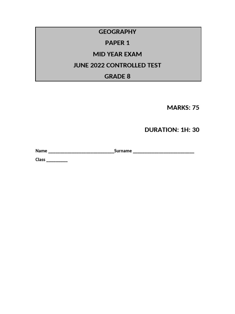 Gr8 History June 2022 QP | PDF | Industrial Revolution | Migrant Worker