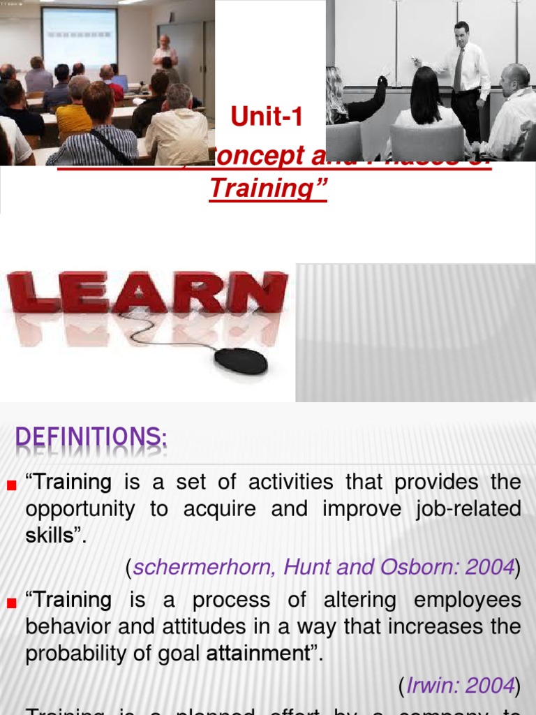 A Comprehensive Overview of Training Concepts, Phases, and Best ...