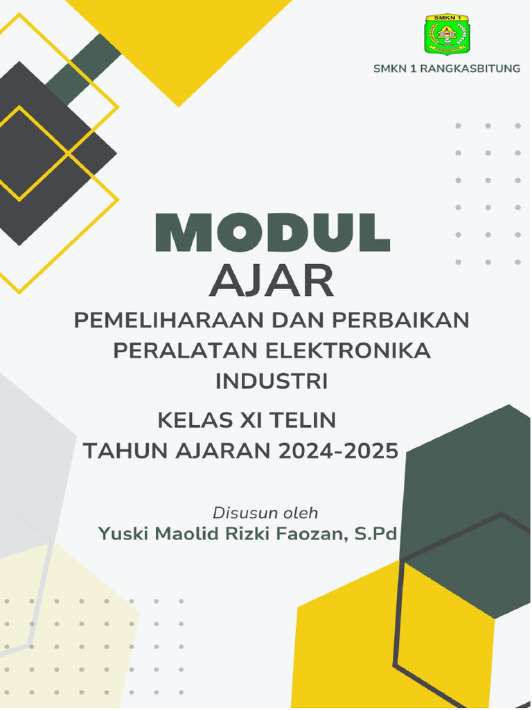 Modul Ajar P3Ei Teknik Elektronika | PDF