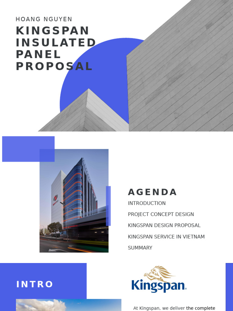 Kingspan Insulated Panel Proposal Vietnam | PDF | Materials | Building ...