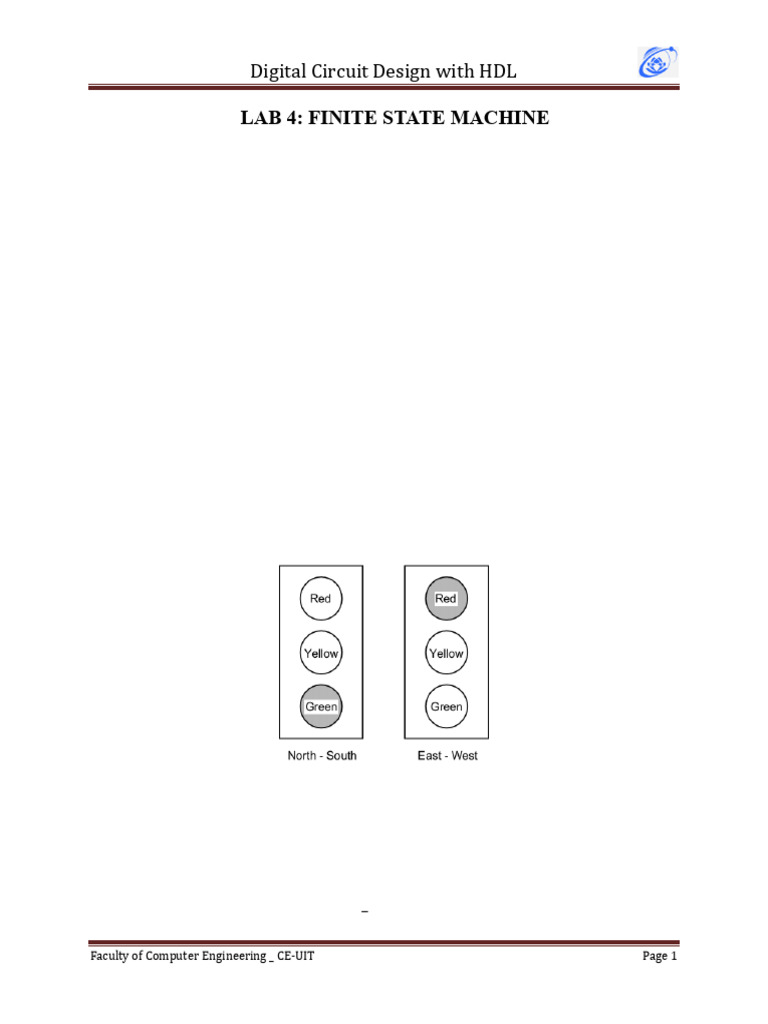 Lab4 - Finite State Machine | PDF | Computing | Theoretical Computer Science
