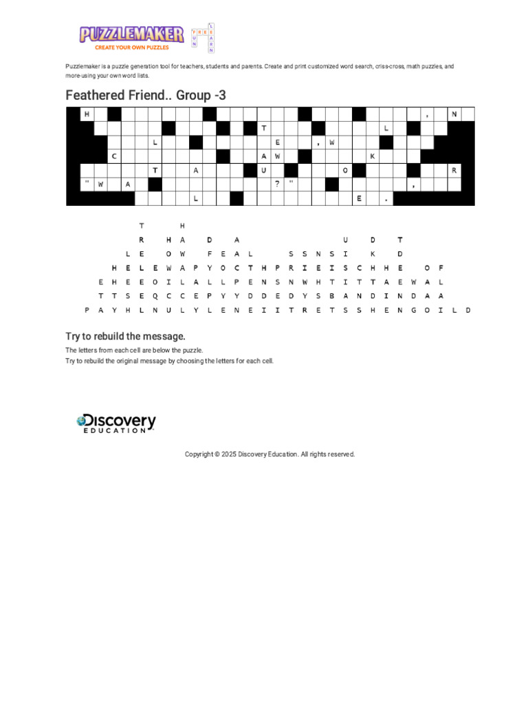 Group - 3 Fallen Puzzle | PDF