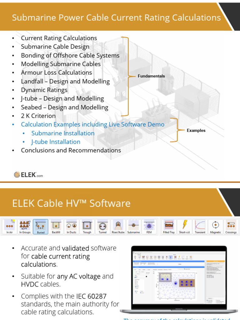 Submarine Power Cable Current Rating Calculations | PDF | Alternating Current | Electrical Conductor