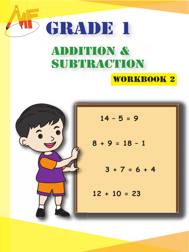 Grade1 Add Sub Workbook2 | PDF | Mathematics | Mathematical Objects