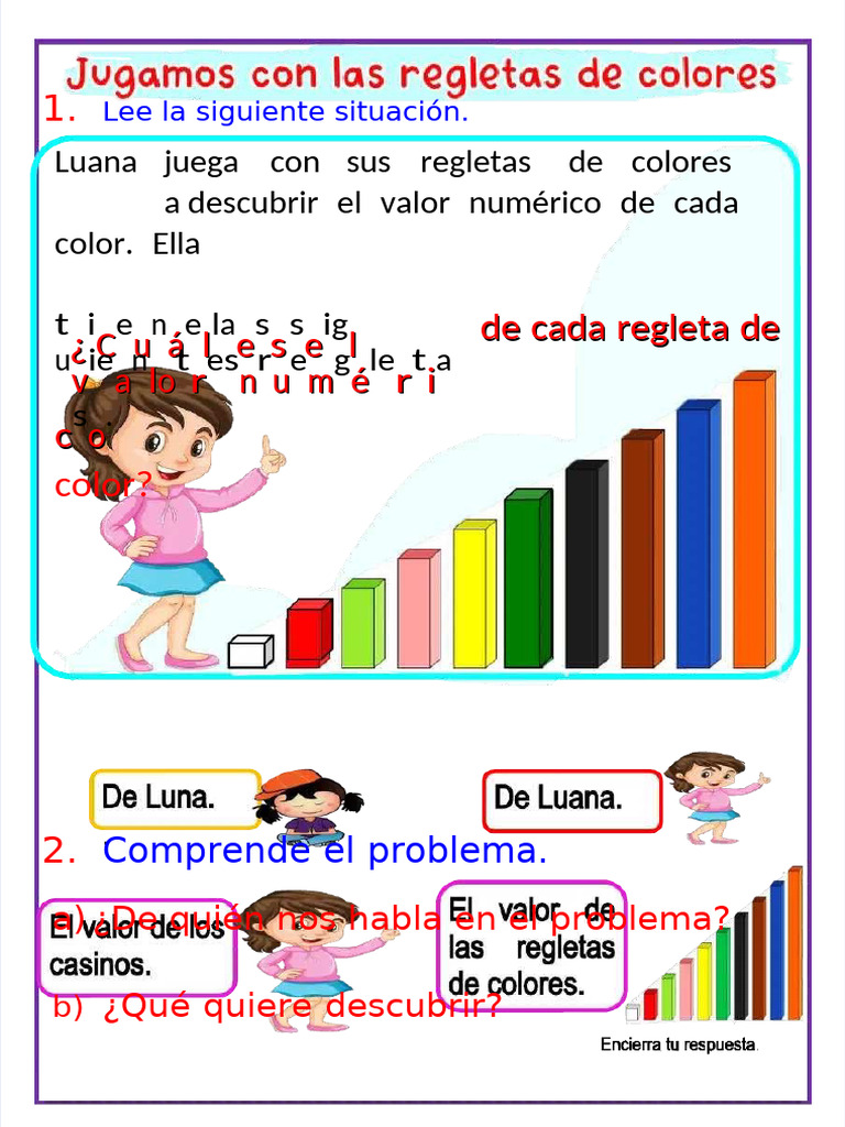 PDF Jugamos Con Regletas | PDF