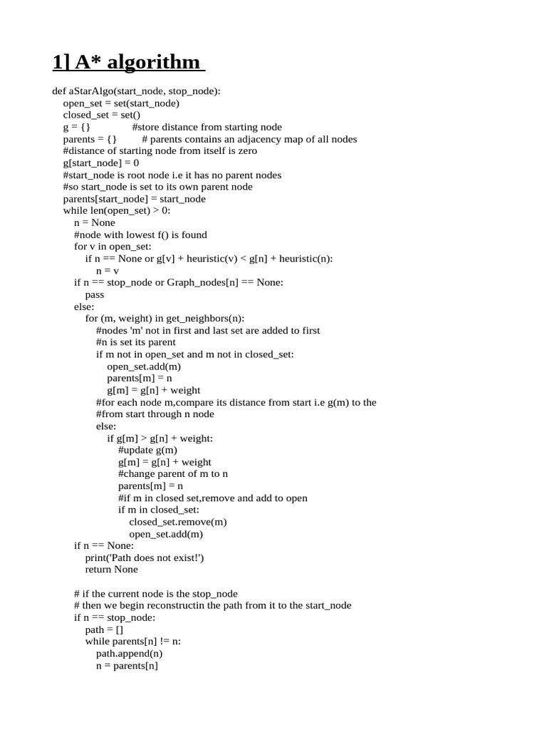 18CSL76 AI and ML Lab Programs-SIET | PDF | Theoretical Computer Science | Applied Mathematics