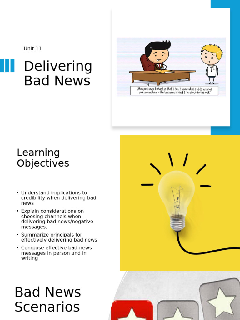 Effective Strategies for Delivering Bad News | PDF | Nonverbal ...