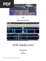 SDR Console V3 SDRPlay RSP QuickGuideTips | PDF | High Frequency | Equalization (Audio)