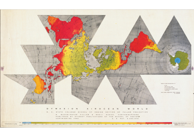 El Mapa Dymaxion o Proyección de Fuller de La Tierra | PDF