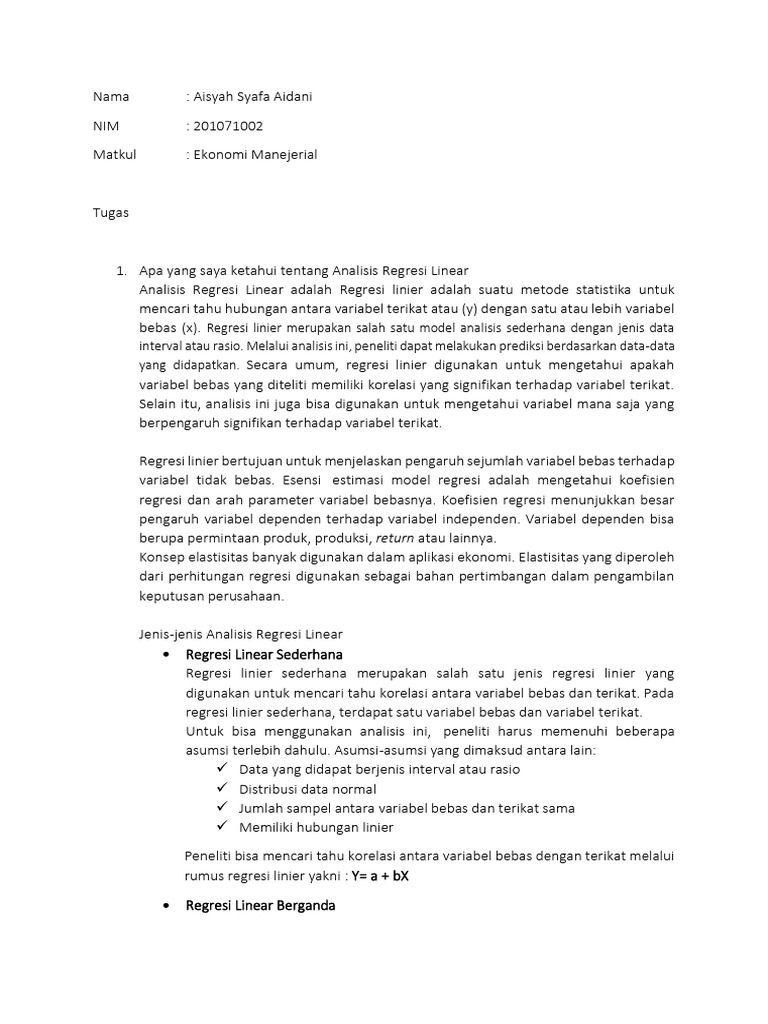 Tugas PTM 4 Aisyah Syafa Aidani 201071002 | PDF