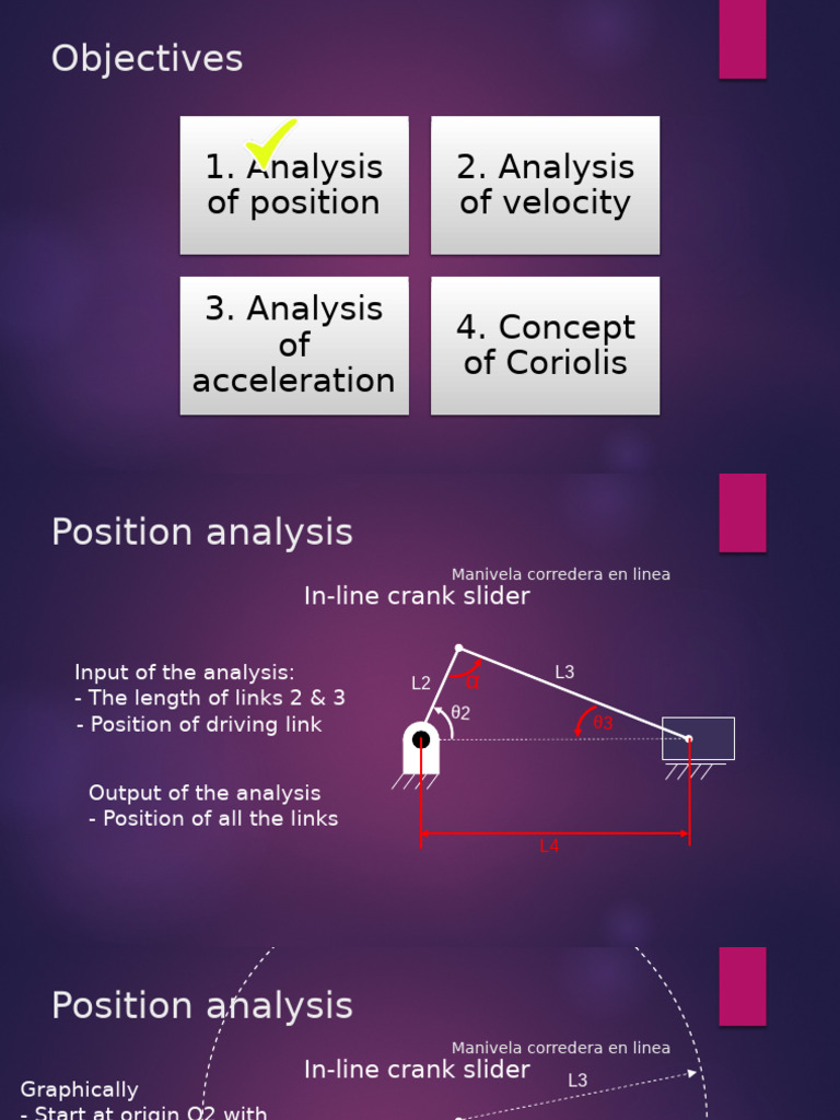 Module 2 Kinematic Analysis of Mechanism | PDF | Kinematics | Acceleration