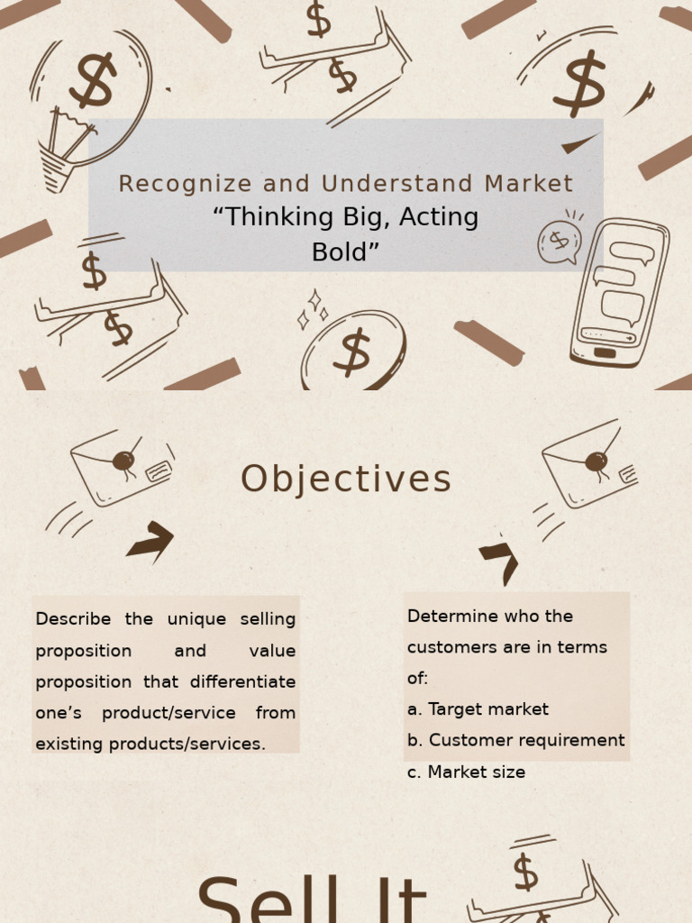Module3 - Recognize and Understand The Market | PDF | Mass Media ...