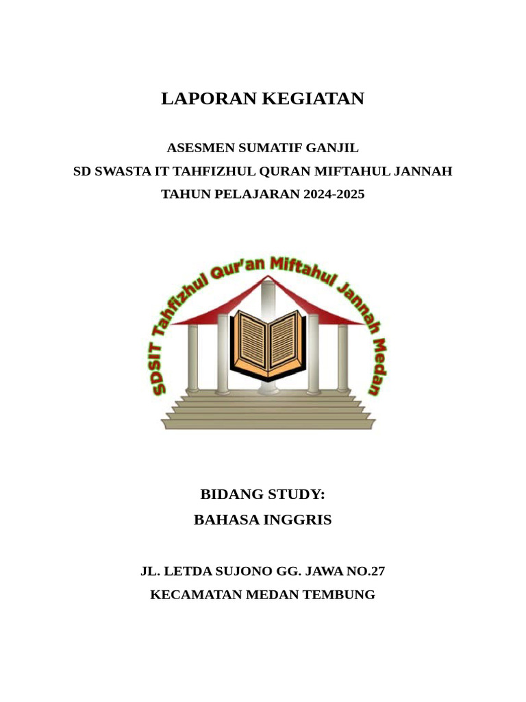 Cover Ujian | PDF
