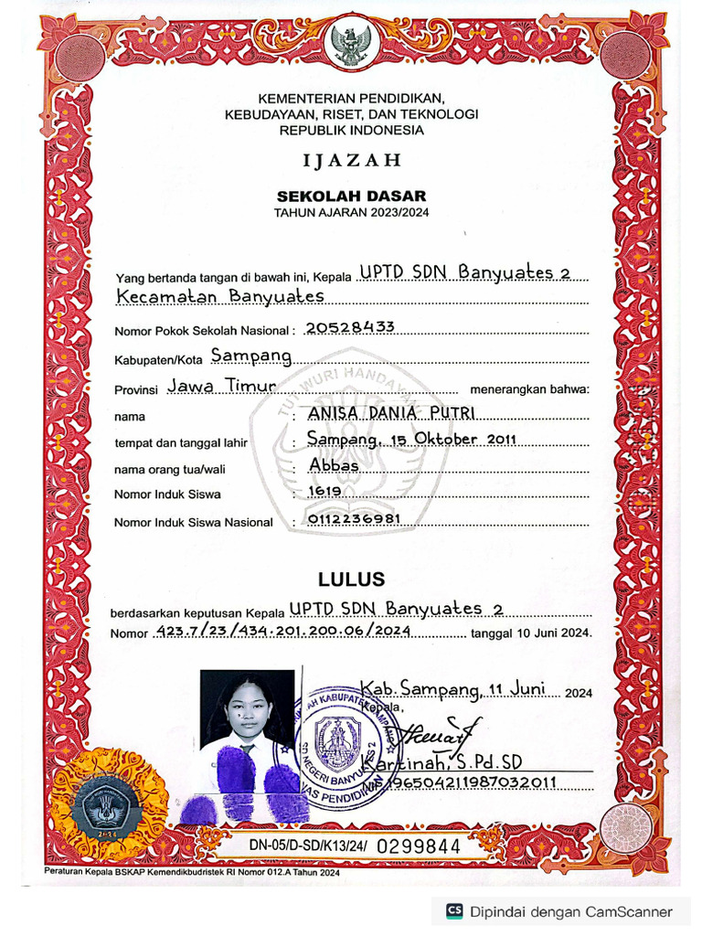 Anisa Dania Putri | PDF