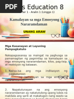 VE 8 Q2 2. Mga Pagsubok Sa Pamilya | PDF