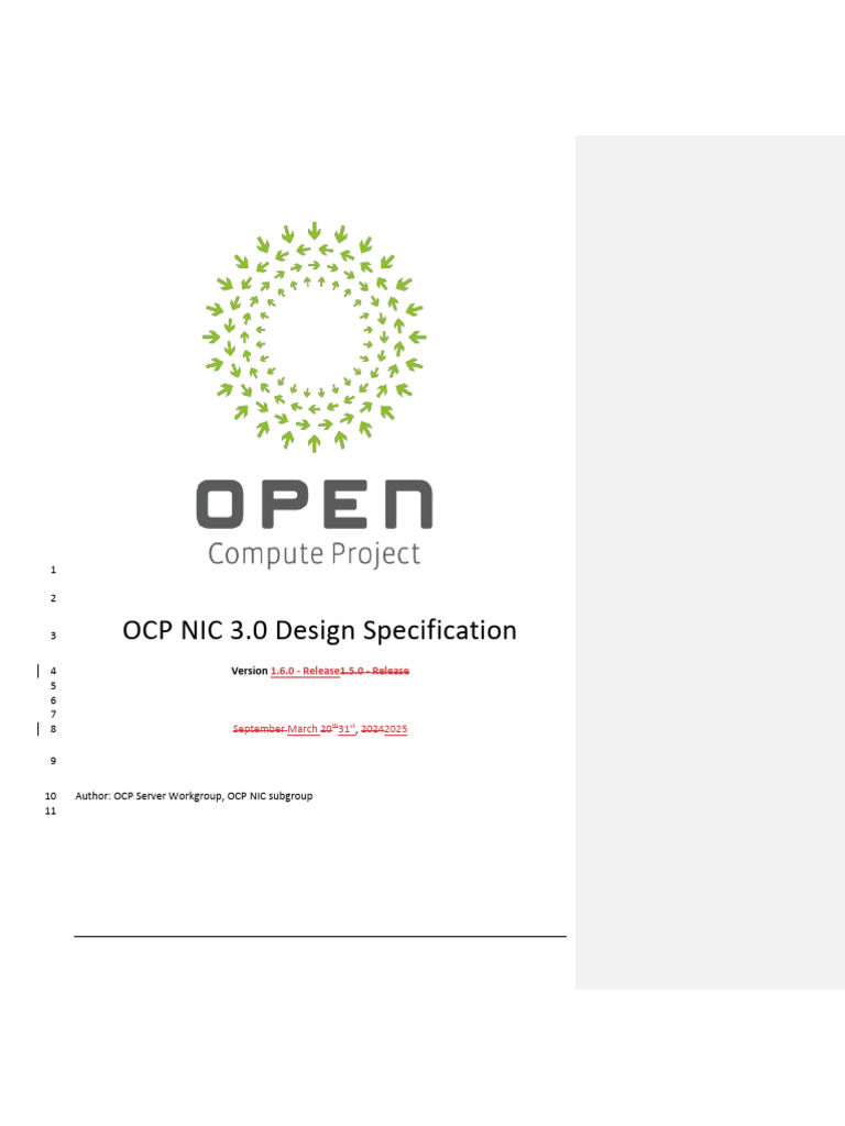 OCP NIC 3.0 R1v60 20250410a TN CB | PDF | Computing | Computer Hardware