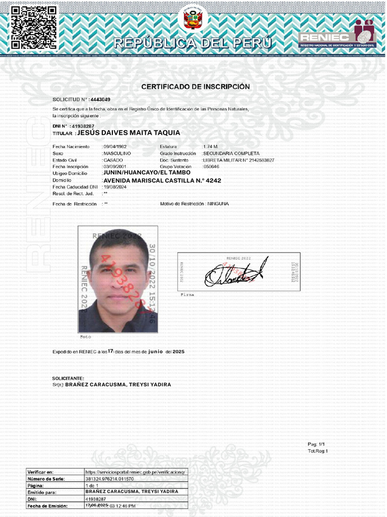 Ficha c4 Del Demandado | PDF