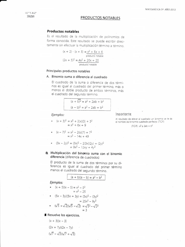 Pract Produc Notab 1 | PDF | Álgebra abstracta
