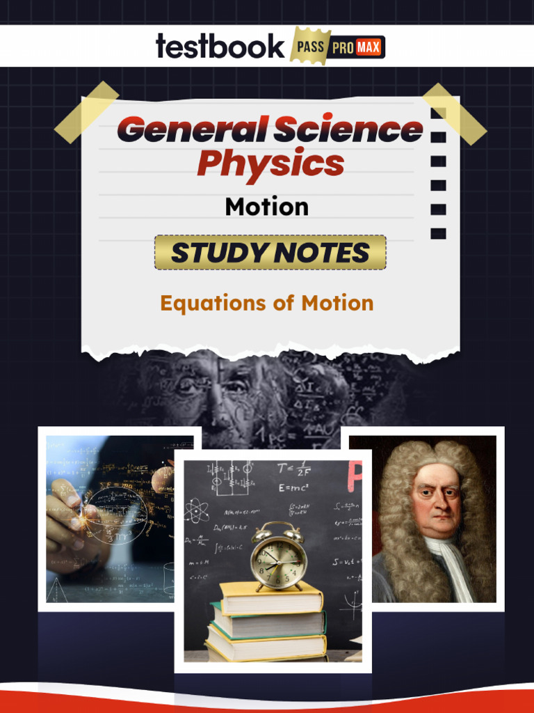 Equations of Motion Explained | PDF | Acceleration | Equations Of Motion