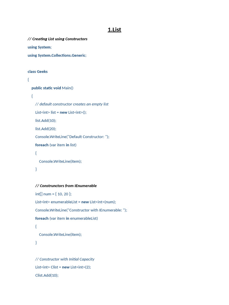 C N Generics Examples | PDF | Queue (Abstract Data Type) | C Sharp (Programming Language)