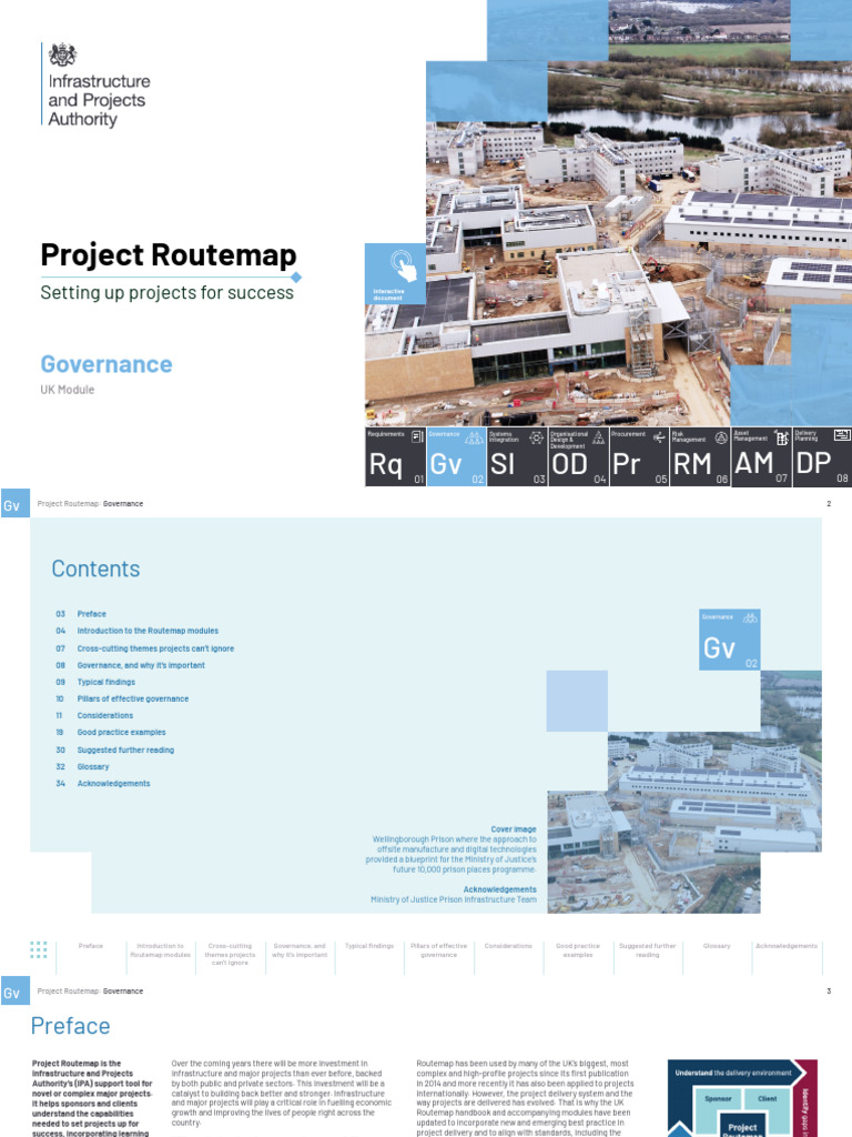 UK Project Governance Routemap Guide | PDF | Governance | Life Cycle ...