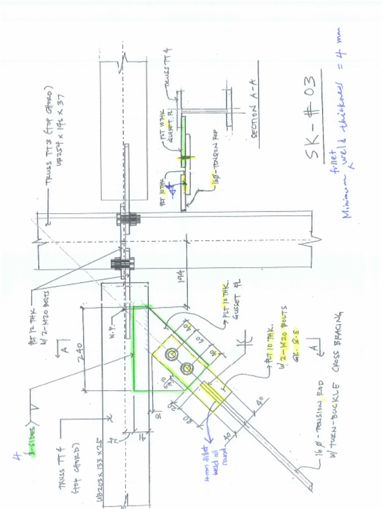 cross-bracing connection | PDF