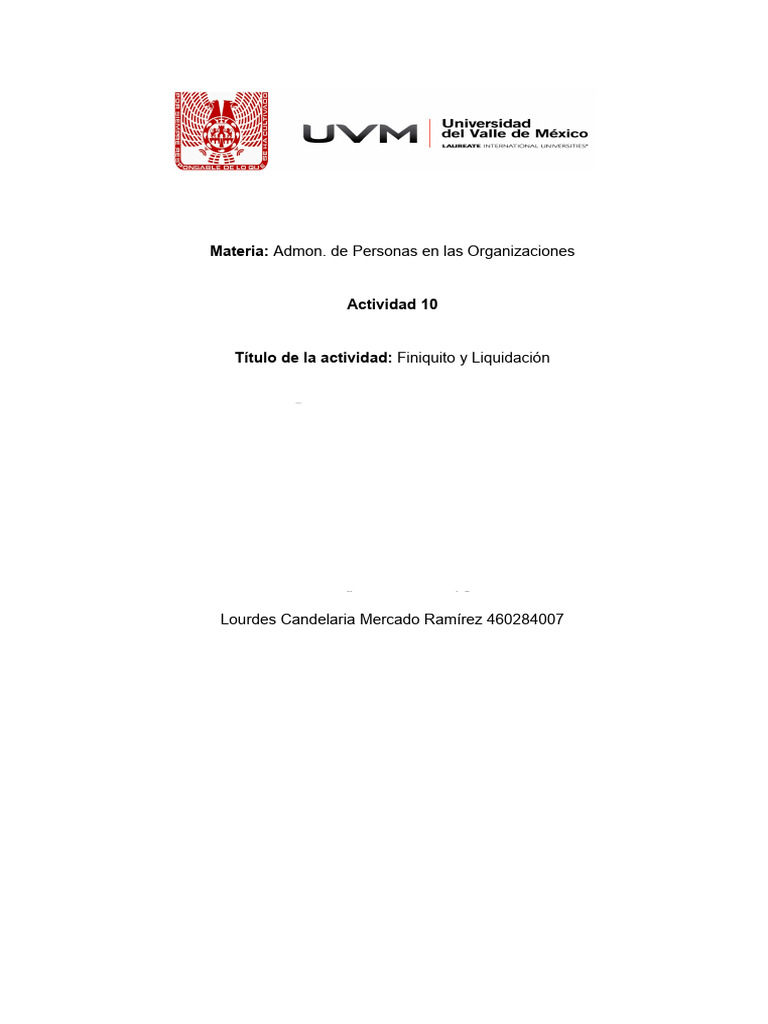 A10 - FINyLIQ (1) .PDF Adp | PDF | Relaciones laborales | Relaciones laborales