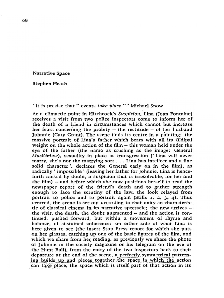 Stephen Heath, "Narrative Space" | PDF