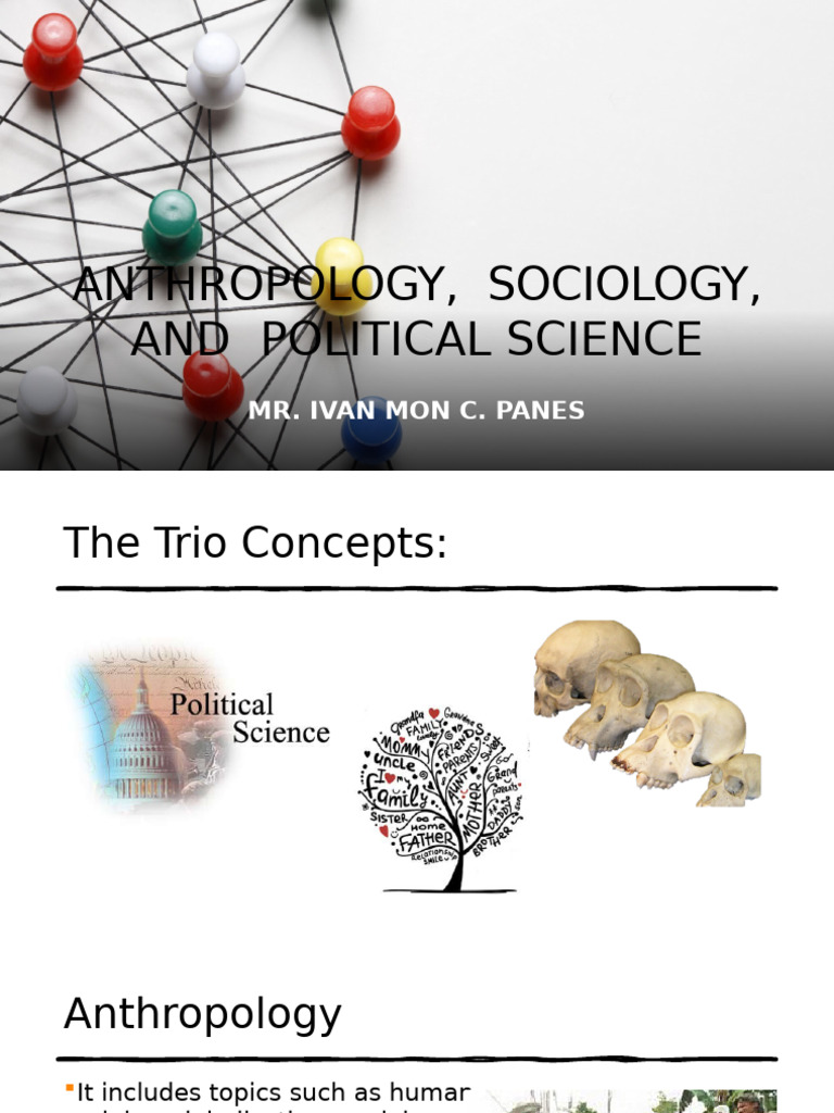 Anthropology, Sociology, and Political Science Overview | PDF ...
