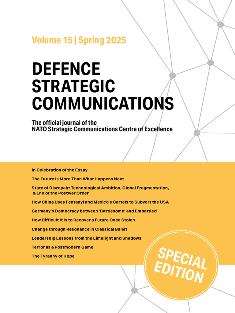 Defence Strategic Communications Volume 15, Spring 2025 | PDF ...