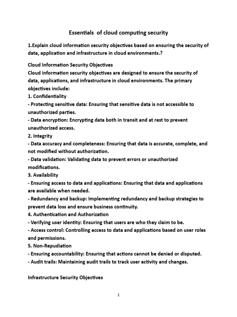Essentials of Cloud Computing Security End Sem Paper | PDF | Cloud Computing | Microsoft Azure