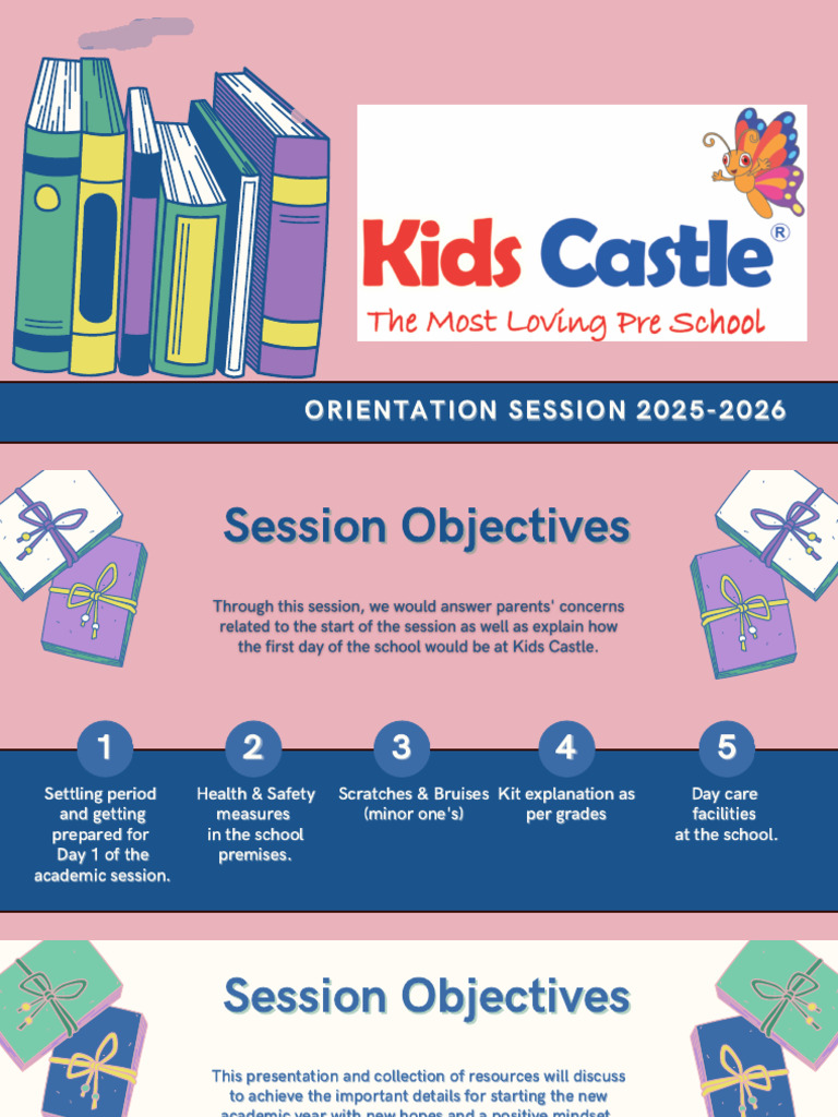 Orientation Session 2025-2026 | PDF | Preschool