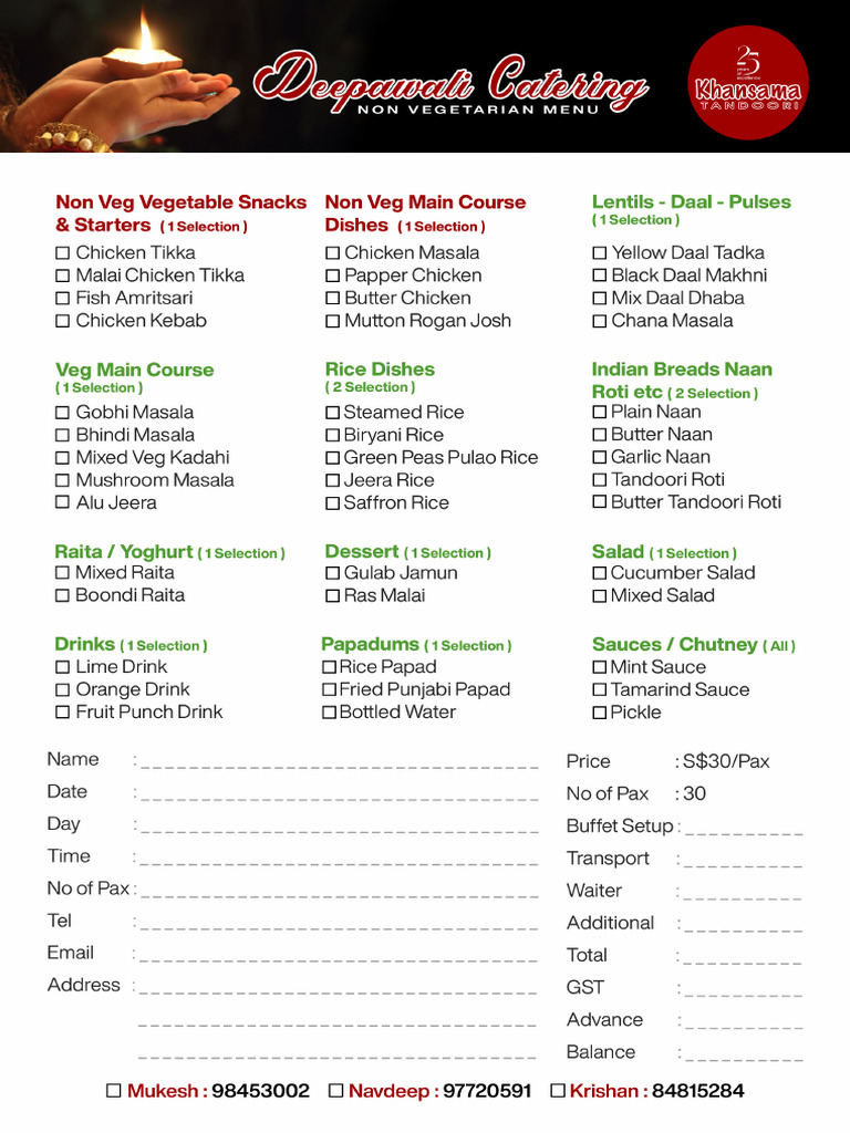 Veg Non Veg Single Single PDF | PDF