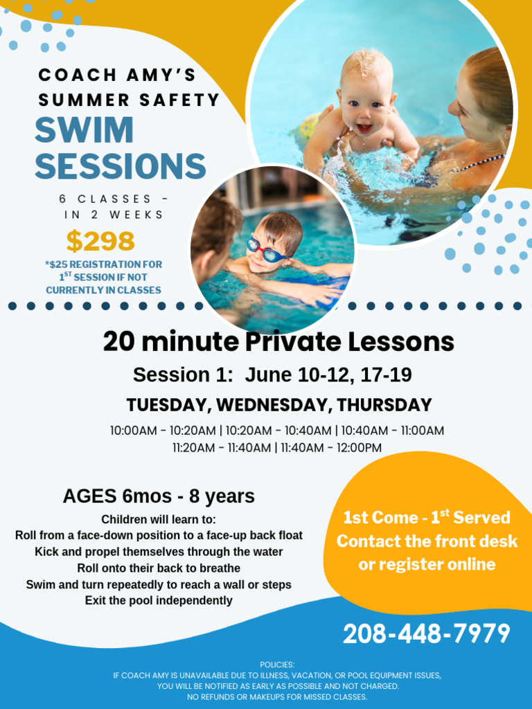 Amy's Summer Safety Flyer July (8.5 X 11 In) | PDF