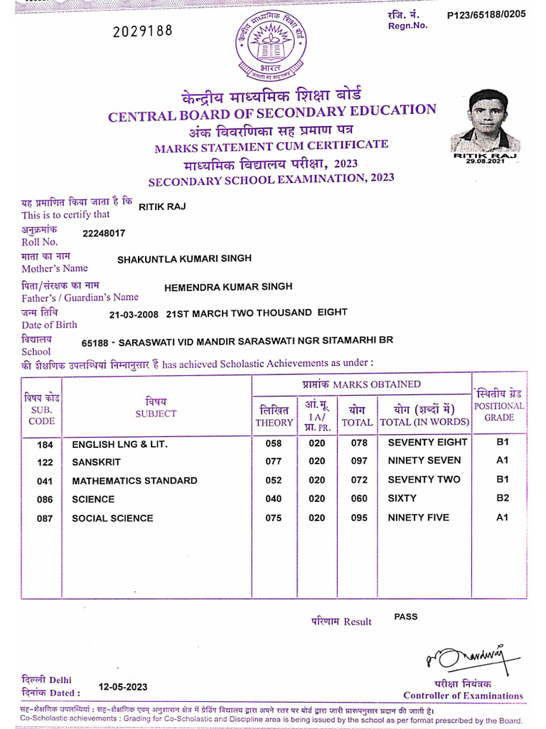 Board Certificate | PDF