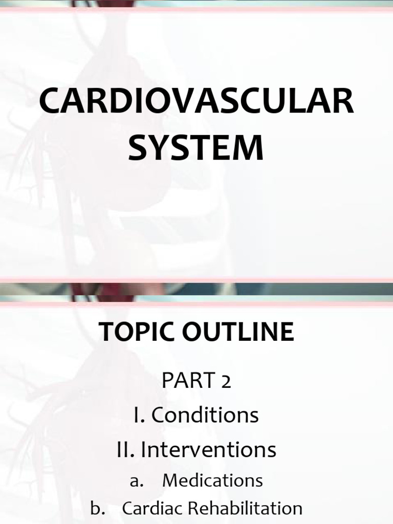 Cardiovascular Pathophysiology | PDF | Myocardial Infarction | Coronary Artery Disease