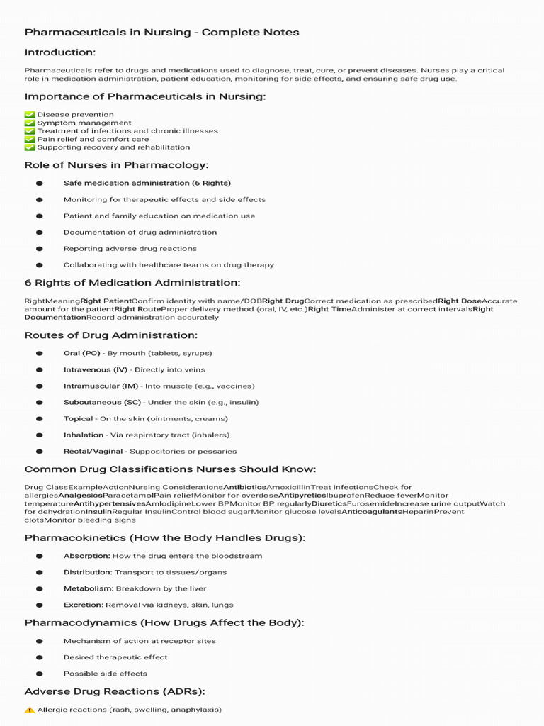 Pharmaceutical | PDF