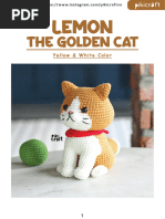 Free Labrador Amigurumi Pattern | PDF | Crochet | Amigurumi