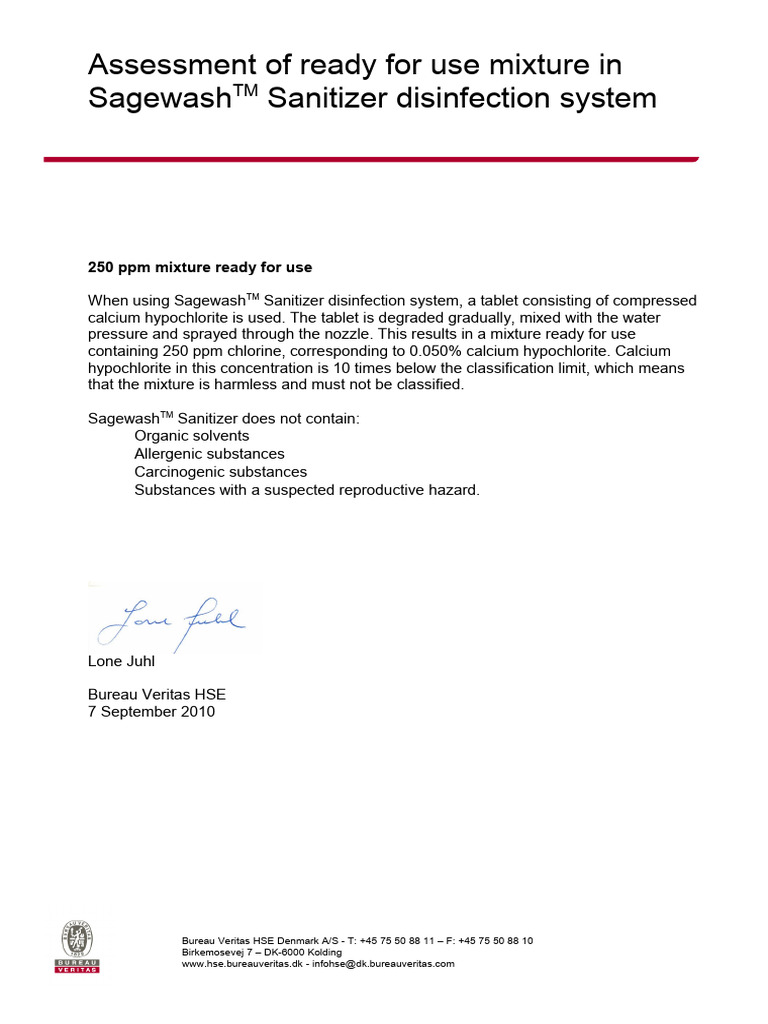 250 PPM Solution UK | PDF
