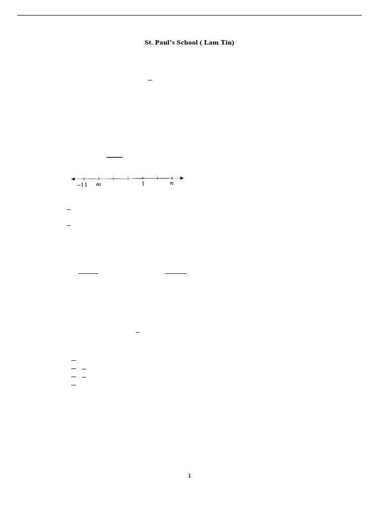 S1 Mathematics Exam Paper II 2023 | PDF | Area | Mathematics