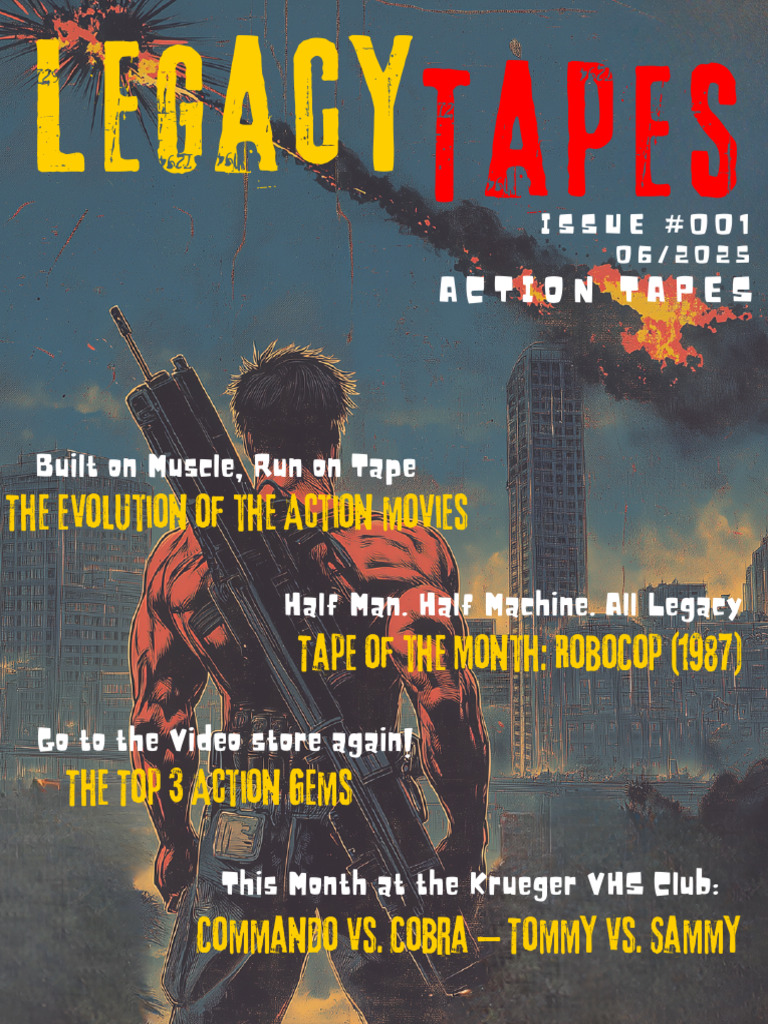 LEGACY TAPES - Issue #001: ACTION TAPE (Free Community Copy) | PDF