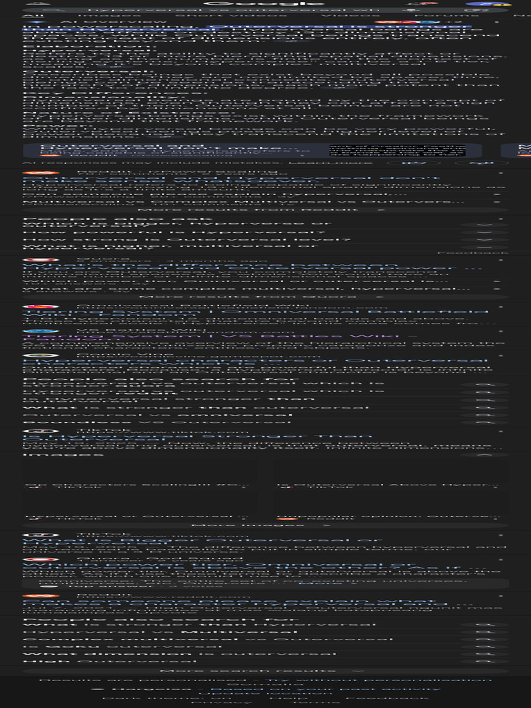 Hyperversal Vs Outerversal Which Is Stronger - Google Search | PDF ...