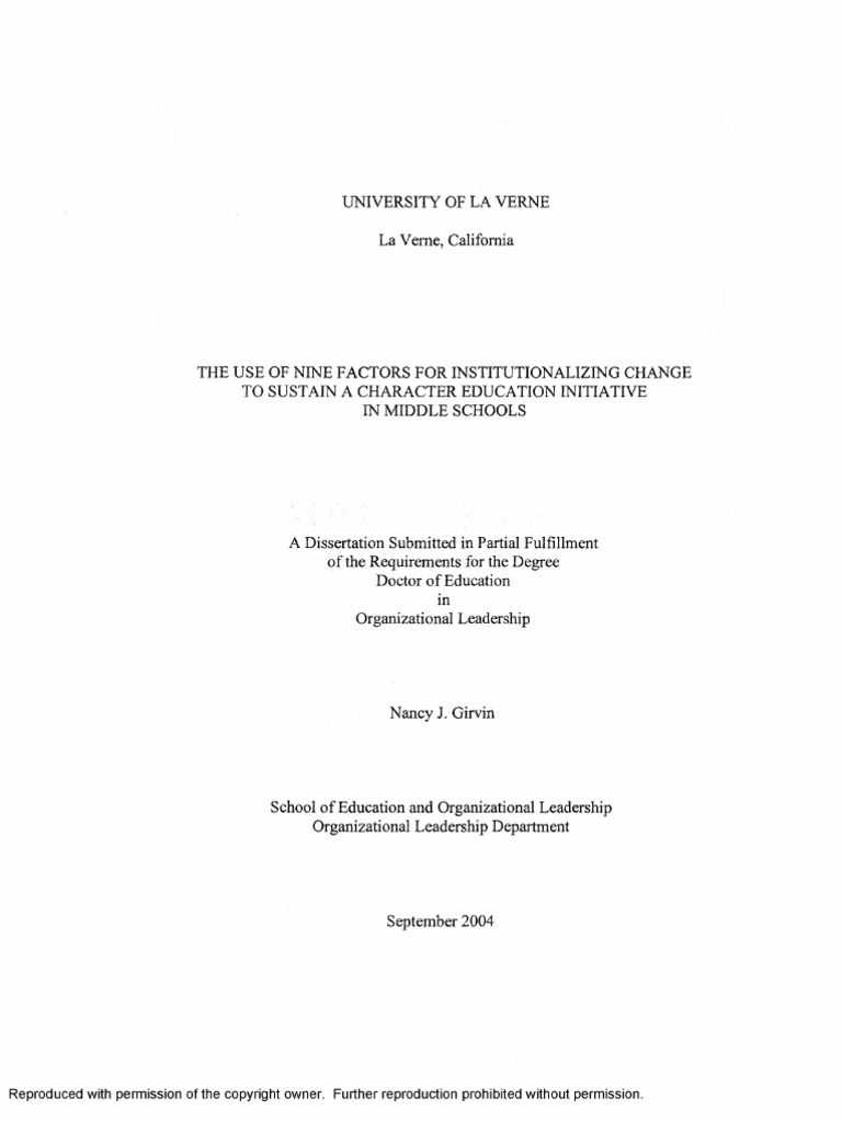 The Use of Nine Factors For in | PDF | Copyright | Methodology