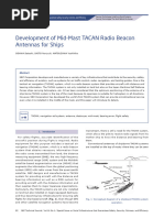 TACAN Air Navigation System Overview | PDF | Navigation | Instrument ...