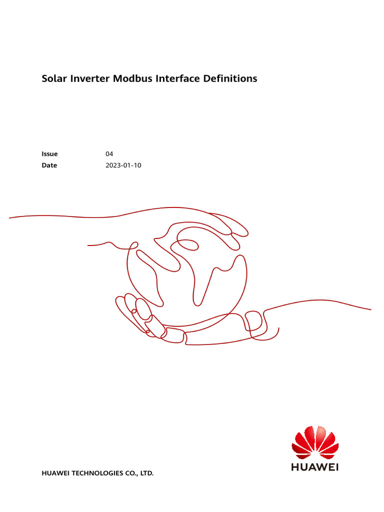 Solar Inverter Modbus Interface Guide | PDF | Computing | Computer Science