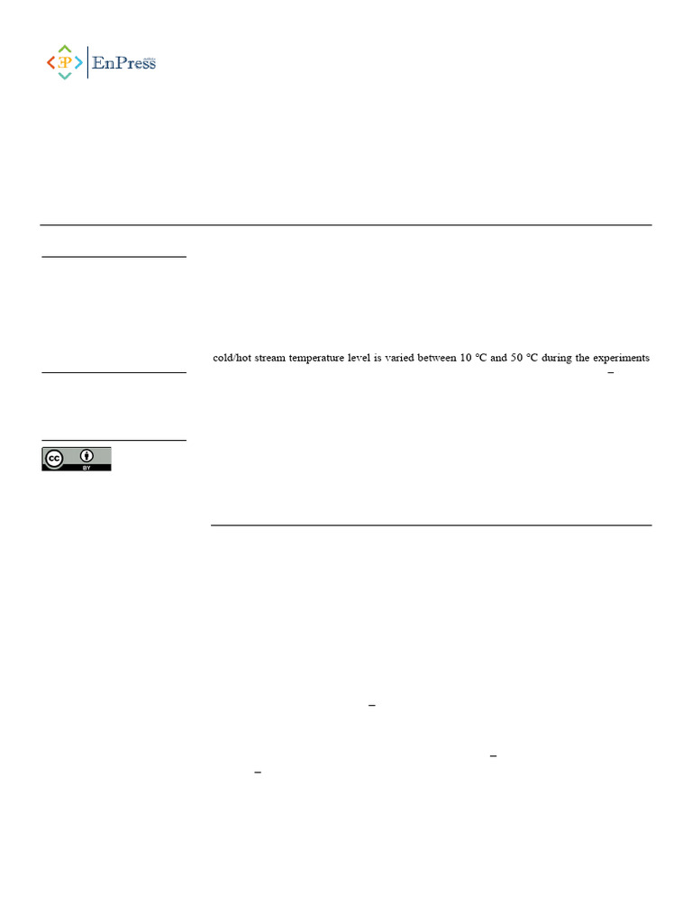 Thermal Science and Engineering - Shell and Tube Article | PDF | Fluid ...