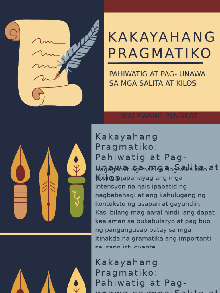 Ikalawang Pangkat Sa KOMUNIKASYON | PDF
